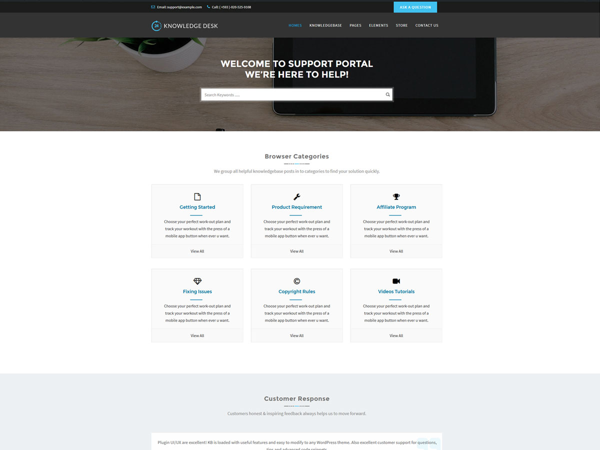 Knowledgedesk - Knowledge Base WordPress Theme by xenioushk | ThemeForest